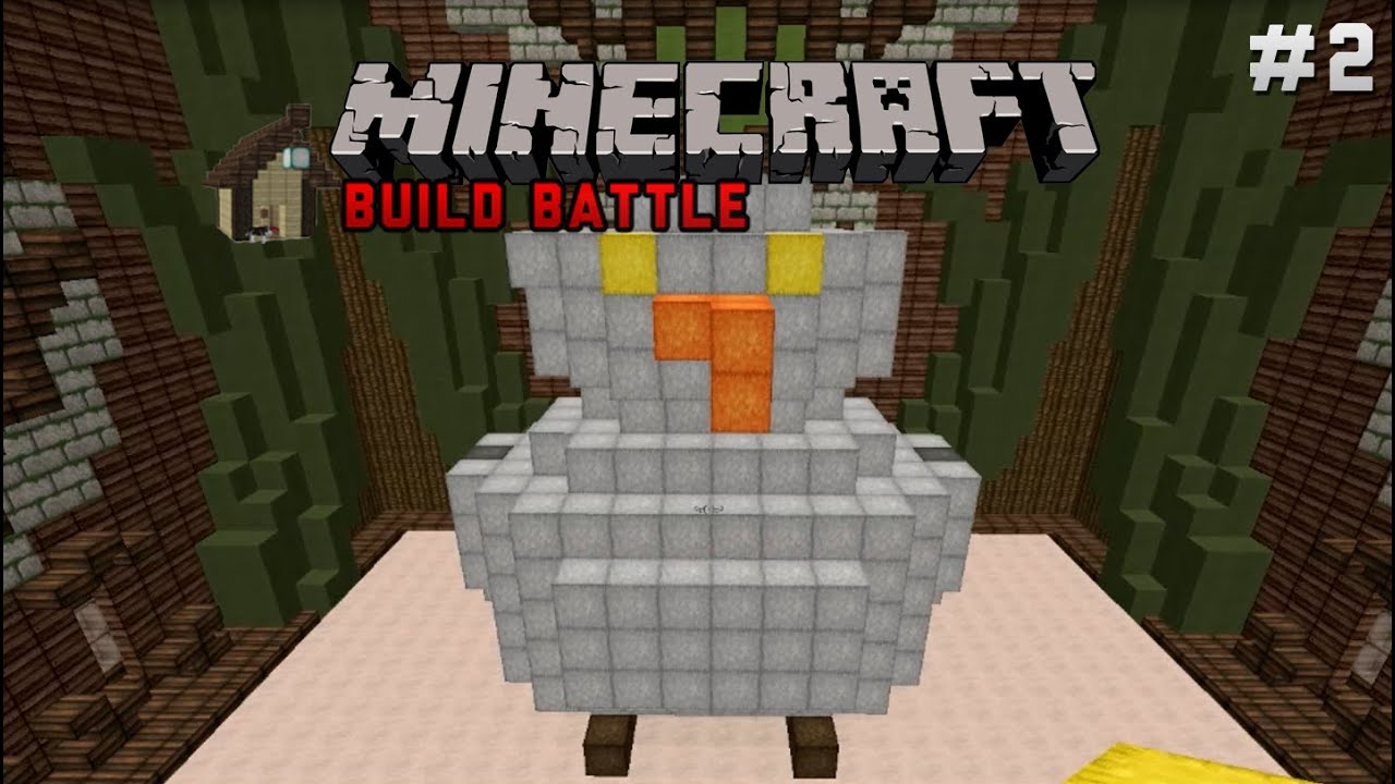 Minecraft: Build Battle Ep. #2 - "Egyptian.. Owls?" - YouTube