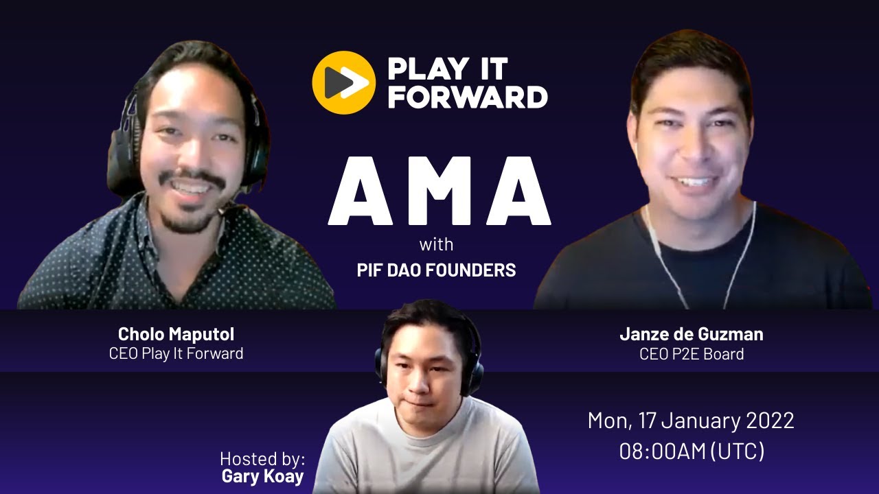 AMA with Play It Forward Founders - YouTube