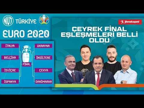 İngiltere ve Ukrayna Çeyrek Finalde | İsveç 1 - 2 Ukrayna | EURO 2020 | Yemeksepeti