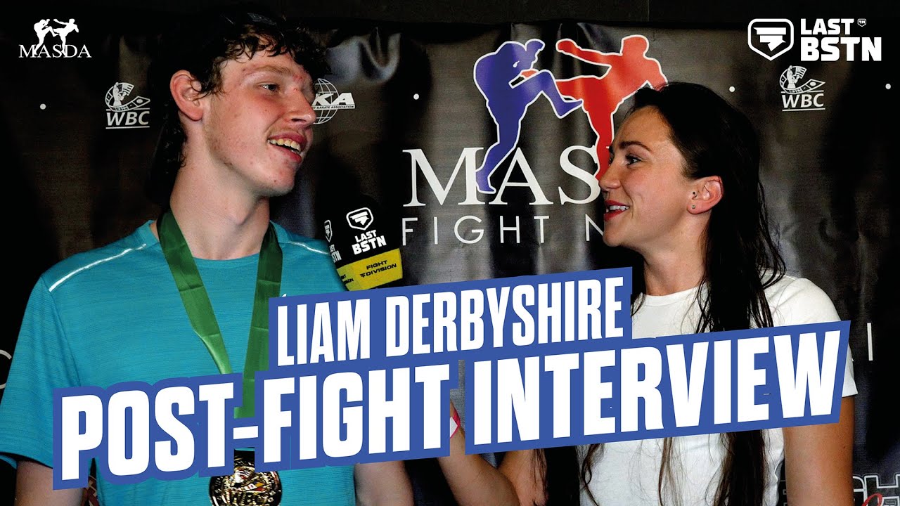 POST-FIGHT: Liam Derbyshire - Masda Fight Night - YouTube