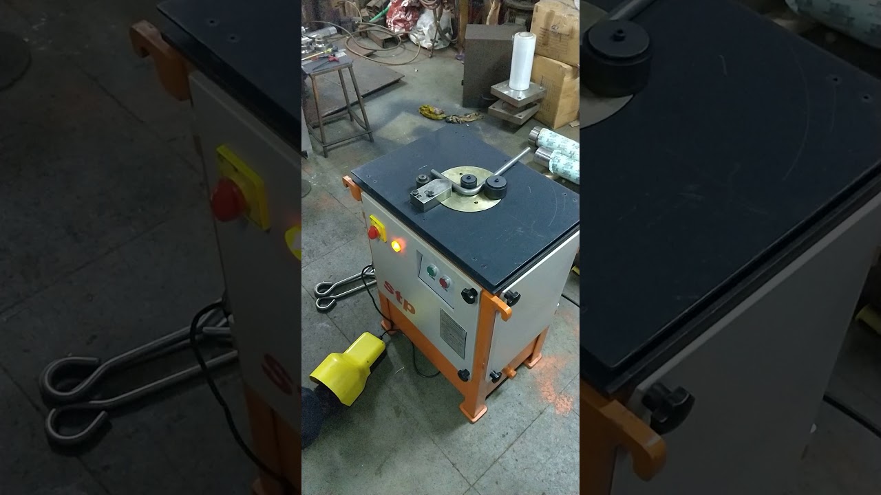 Eye Hook Forming Machine - YouTube