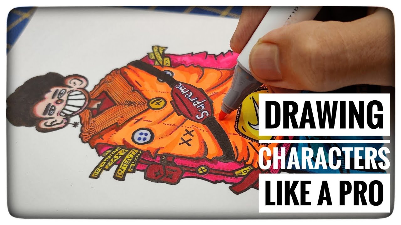 How to draw characters like a pro. - YouTube