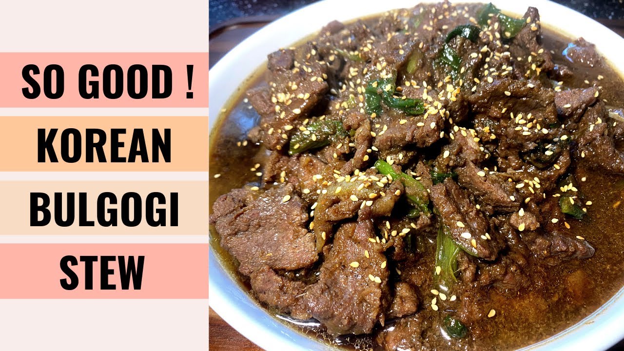 EASY and TASTY Korean BULGOGI Beef Stew Recipe 👍 | Aunty Mary Cooks 💕 ...