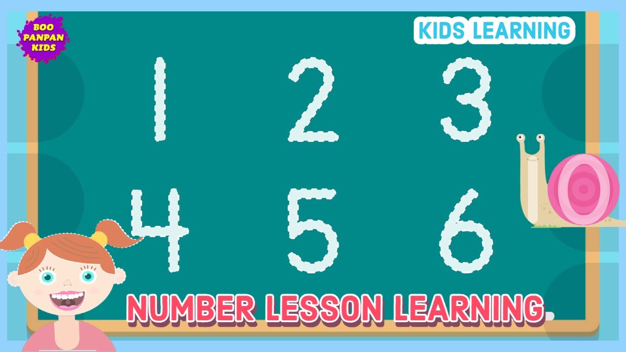 Number Lesson learning lingokids|BoopanpanKids - YouTube