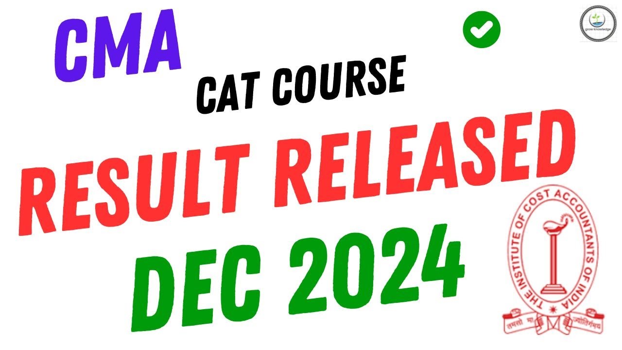 Big News: CMA CAT Dec 2024 Result Announced - YouTube