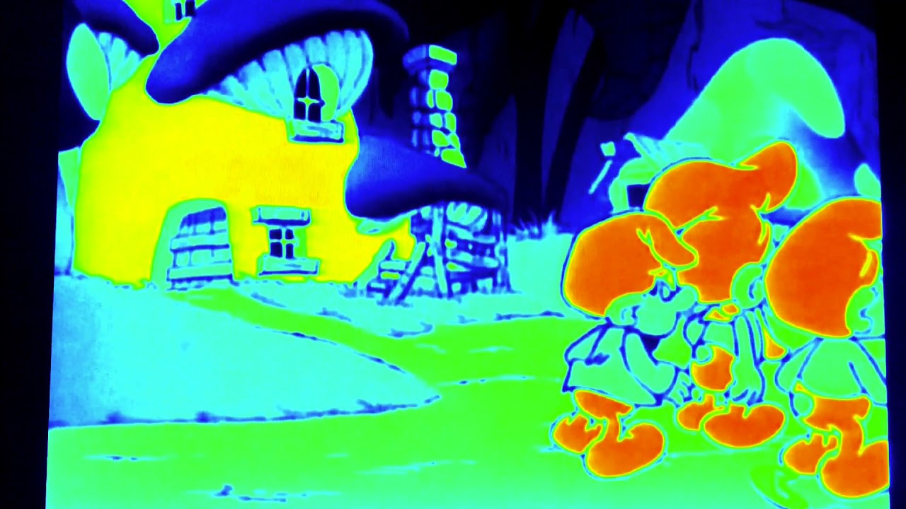 Smurfs clumsy luck colorful with low voice - YouTube