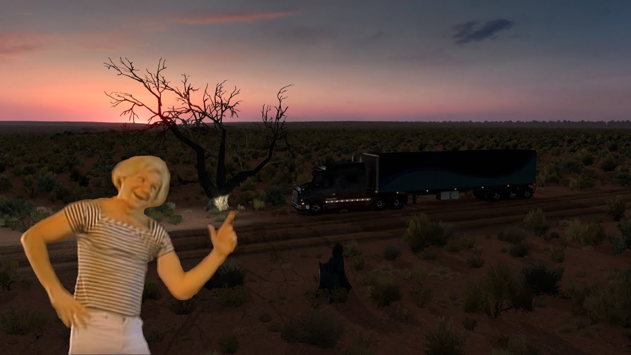 ATS Australian Outback Map Timelapse - YouTube