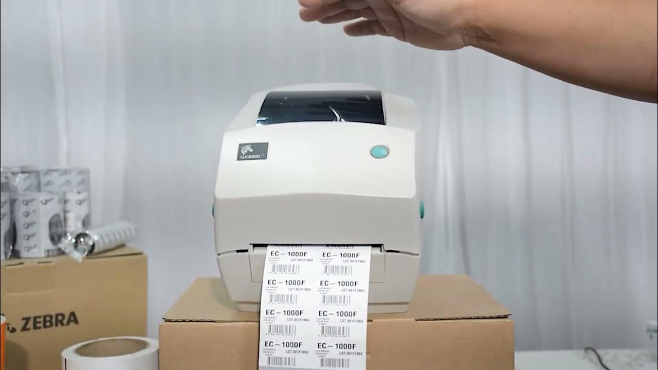 Impresoras Zebra GC420T - YouTube