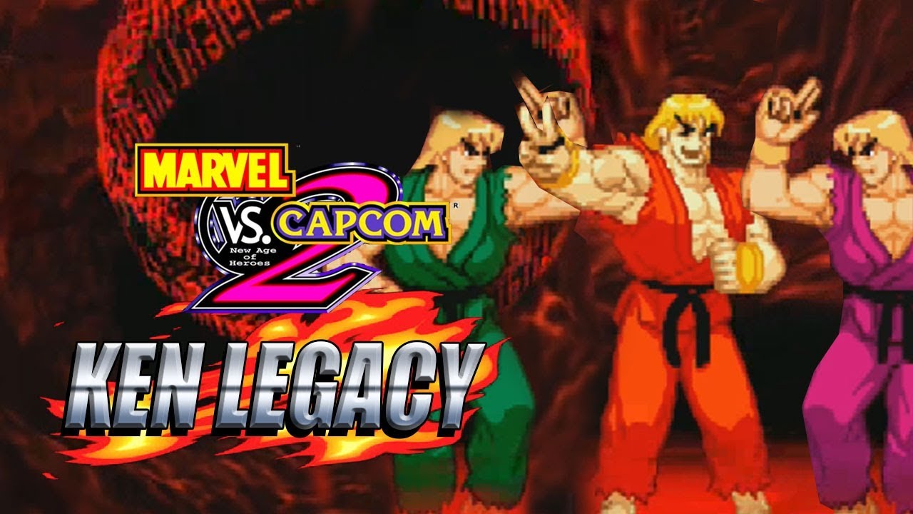 LET'S GO TEAM KEN: Ken Legacy - Marvel Vs. Capcom 2 '00 - YouTube