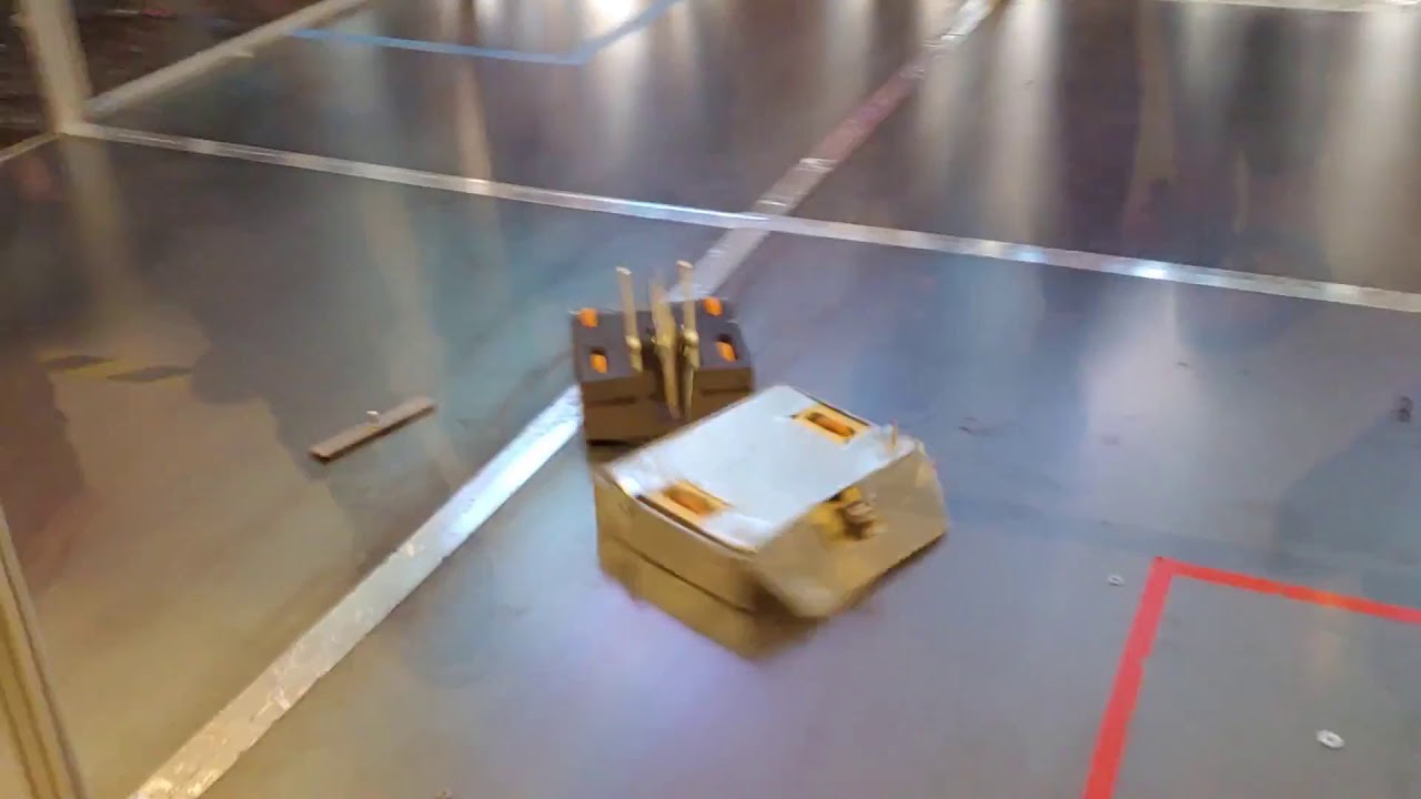 Our first combat robotics fight! - YouTube