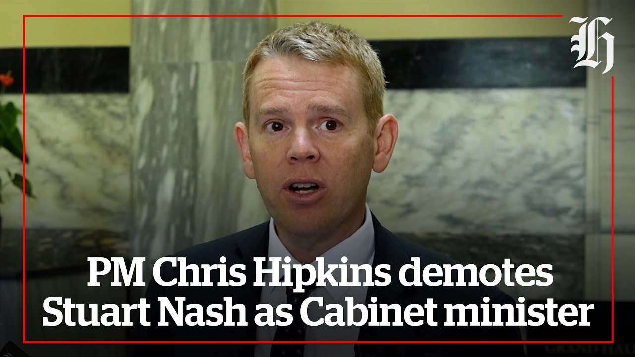 PM Chris Hipkins demotes Stuart Nash as Cabinet minister | nzherald.co ...