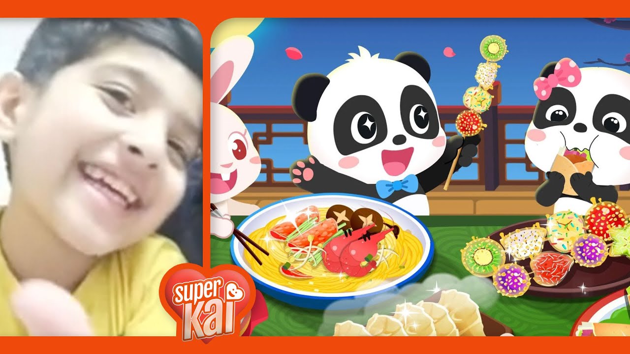 Baby Bus - Little Panda’s Space Kitchen - Kids Cooking | Gameplay by ...
