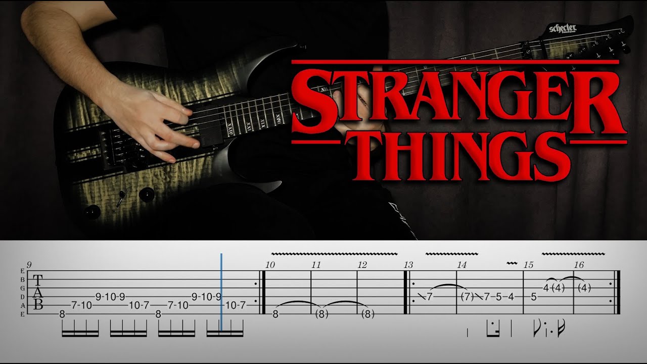 Stranger Things Theme Song Guitar Cover - YouTube