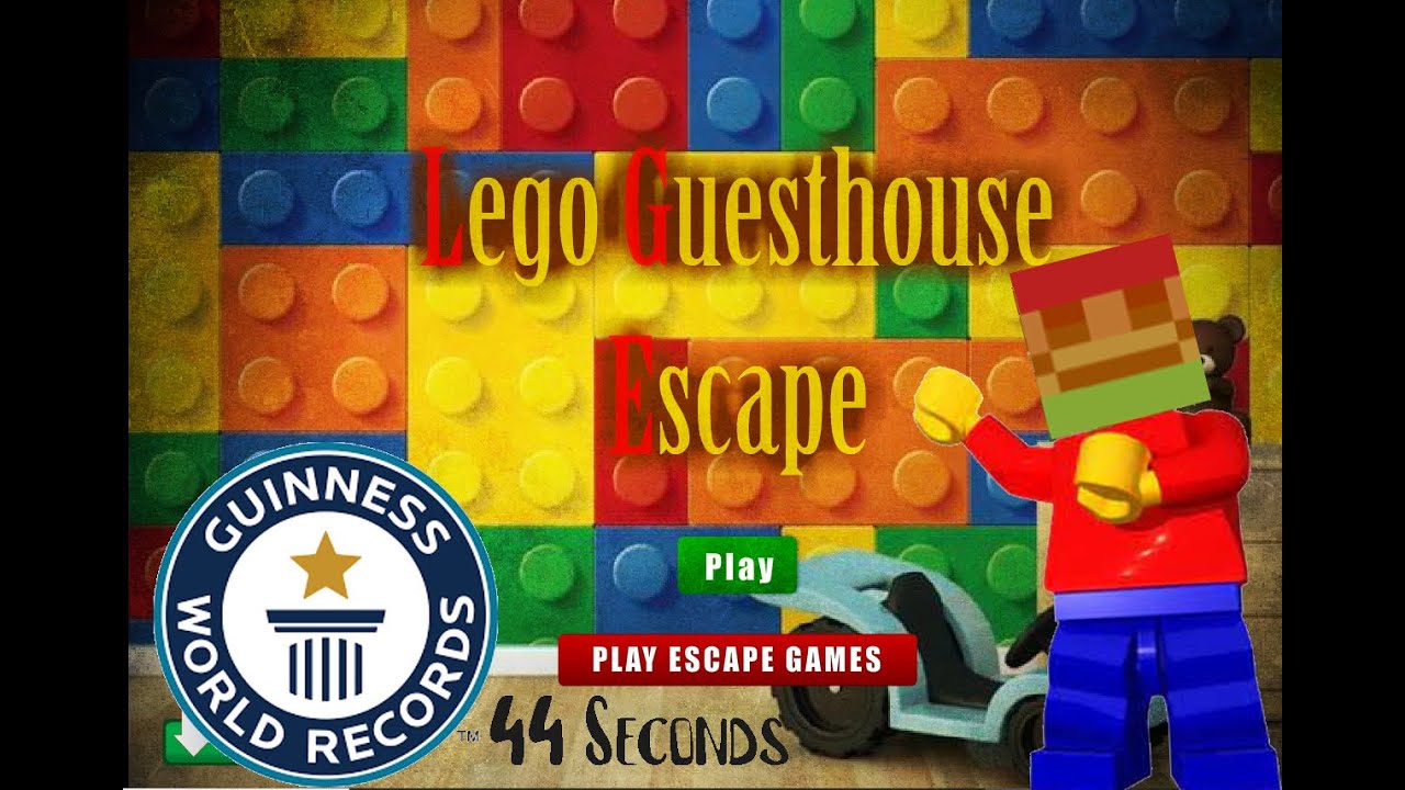 LEGO Guesthouse Escape NEW WORLD RECORD 44 Seconds - YouTube