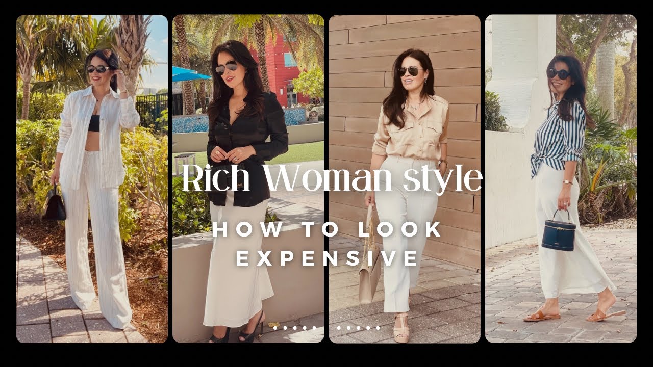 FABRICS YOU WANT TO WEAR TO DRESS LIKE A RICH WOMAN #haul #style - YouTube