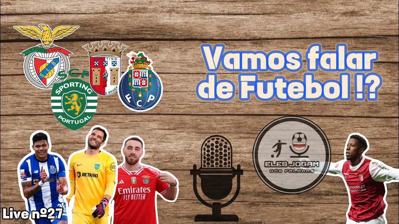 Vamos falar de Futebol !? //Live nº27 //Roger apresenta números//Adán ...