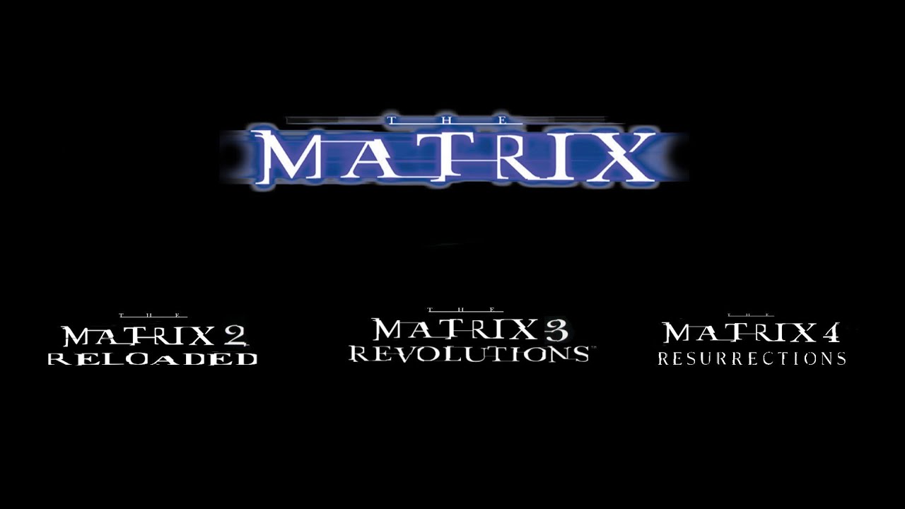 Movie Trailer Title Logo: The Matrix Franchise - (1999 - 2021) - YouTube