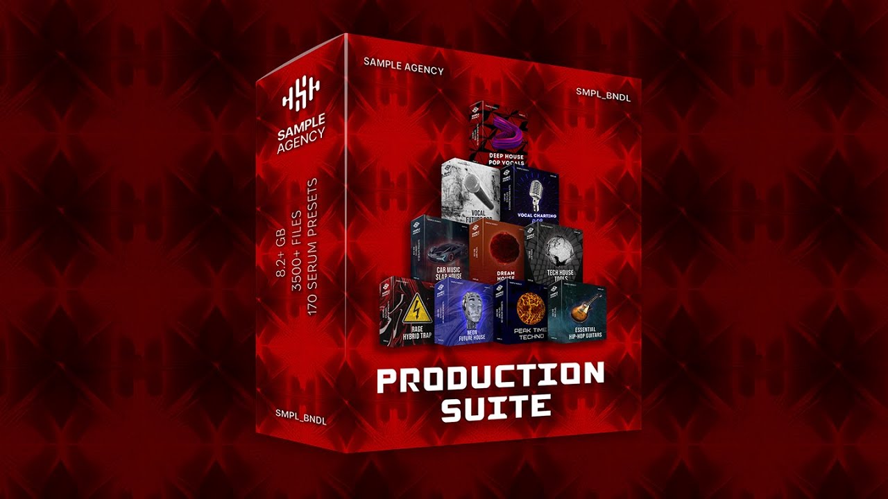 Production Suite | 10 Sample Packs | 100+ Serum Presets | Multiple ...
