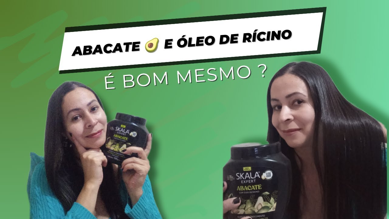 Nova fórmula skala abacate e óleo de rícino. É boa mesmo? Contei tudo ...