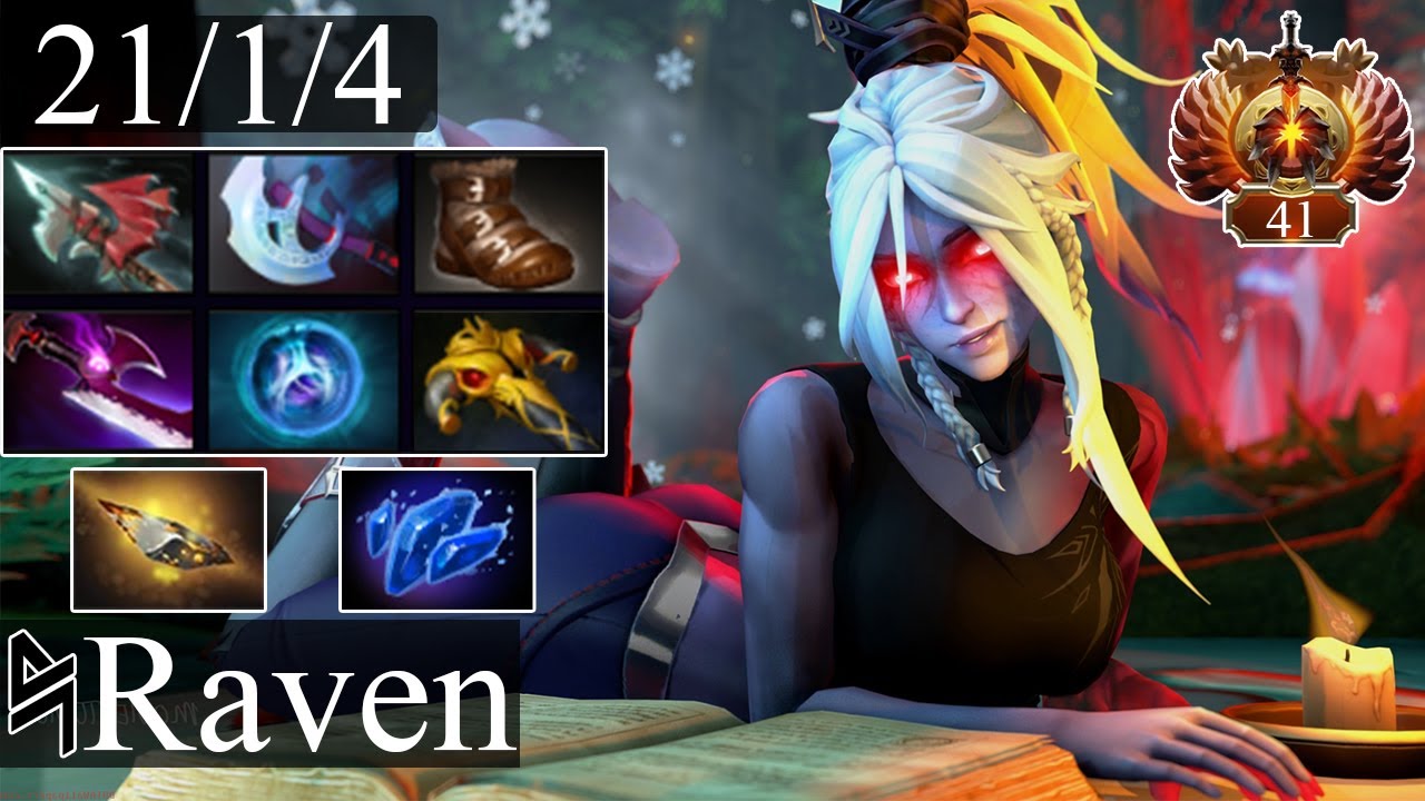 BLR.Raven^ - Drow Ranger | Carry Gameplay Dota 2 Patch 7.32d - YouTube