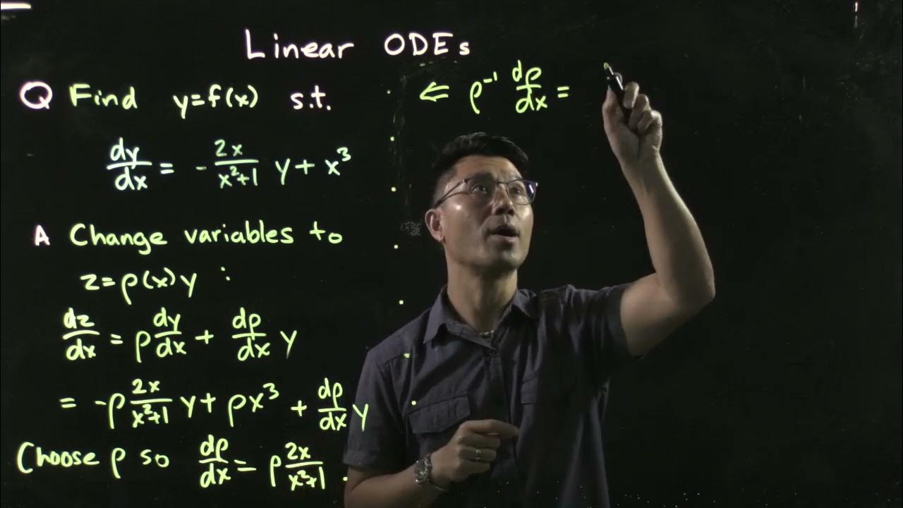 Linear Ordinary Differential Equations - YouTube