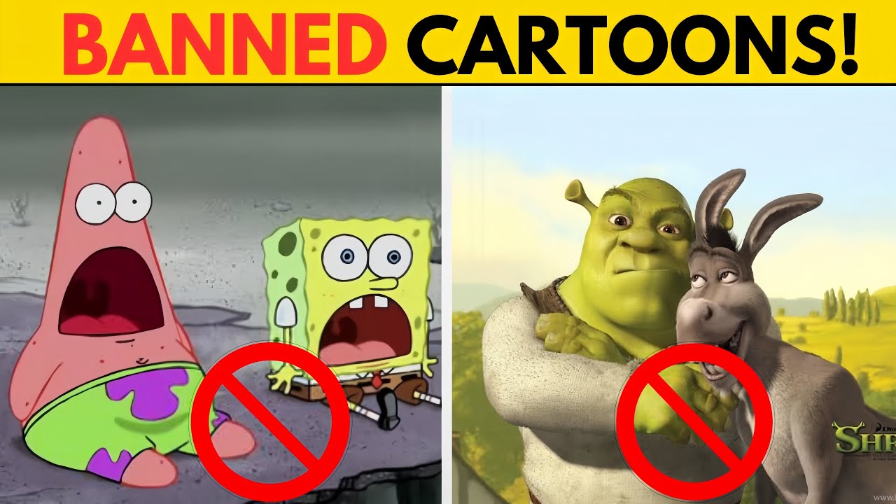 Most Popular Banned Cartoons for Anime | True Facts - YouTube