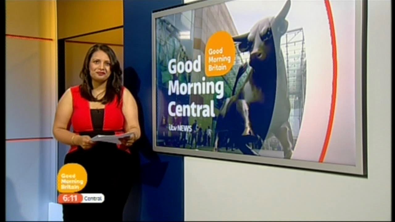 ITV Good Morning Central - (Second day in the brand new set) - 22nd ...