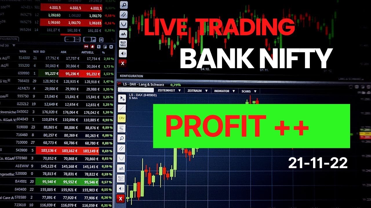 Live trade | option selling | Nifty bank Nifty | Today Live trading 21 ...