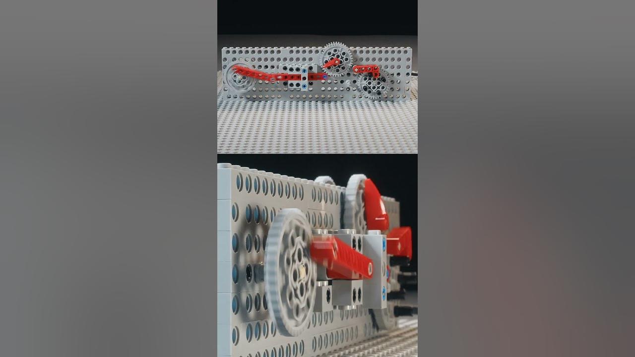 Mechanical Principles - Reciprocating Motion - Lego Technic #shorts # ...