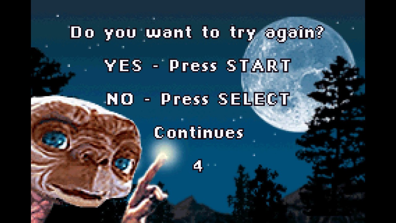 Game Over: E.T. The Extra Terrestrial (GBA) - YouTube