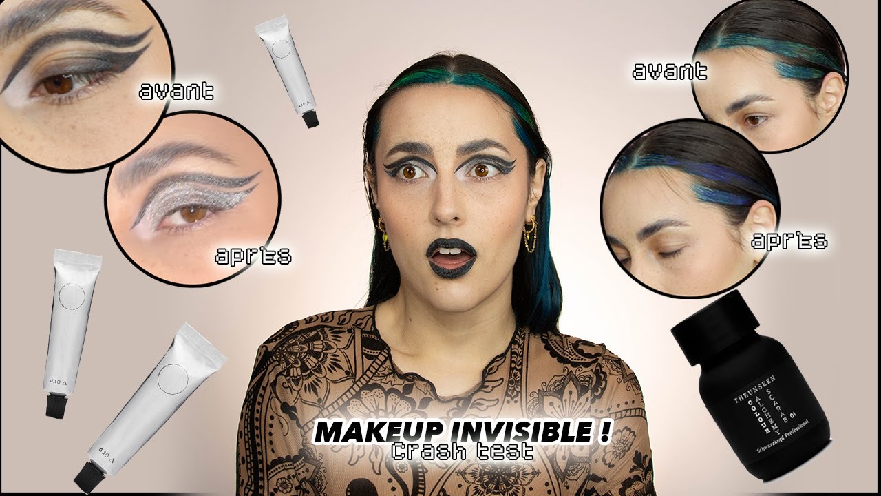 Du makeup invisible ? Crash test - By Indy - YouTube