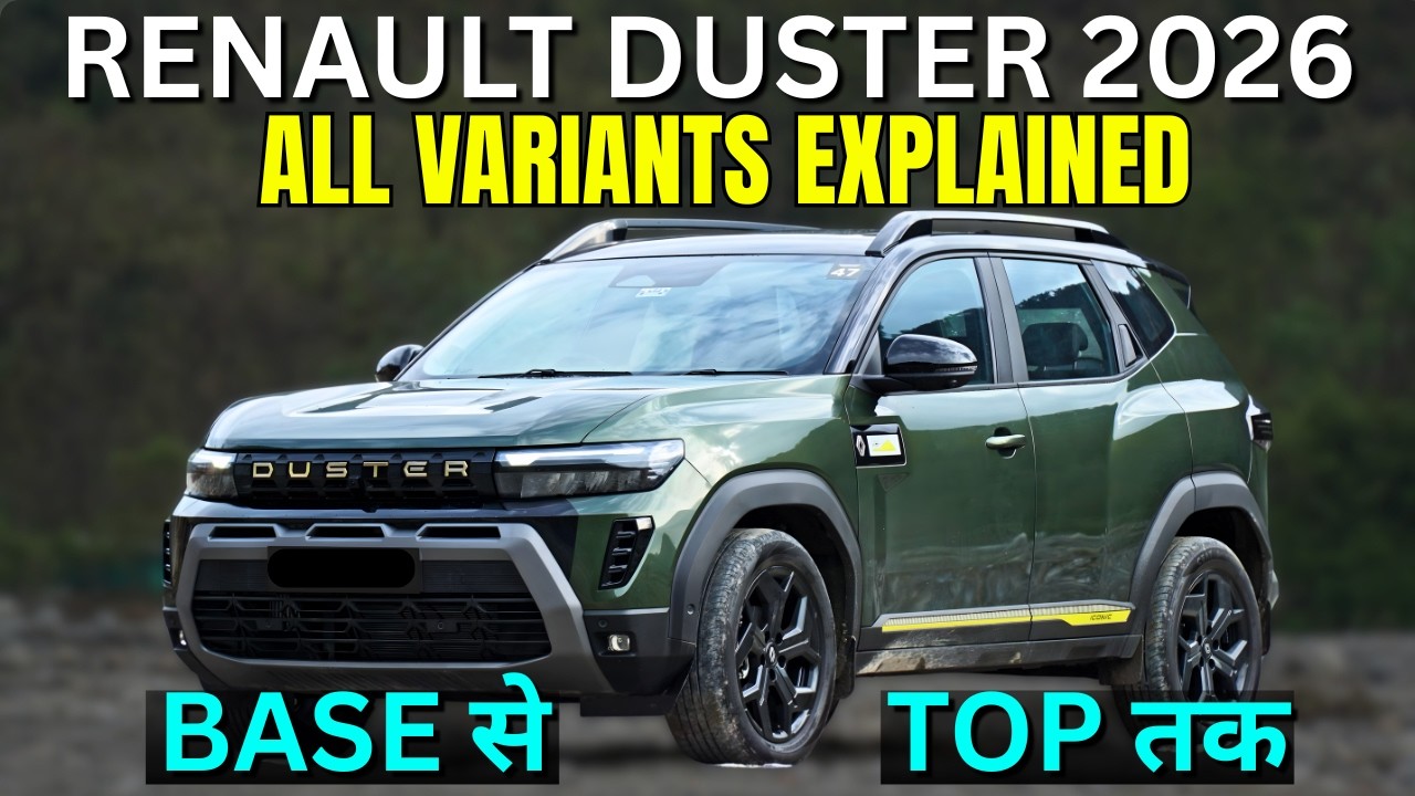 Complete 2026 Renault Duster Variants Guide - Don't Buy Before Watching ...