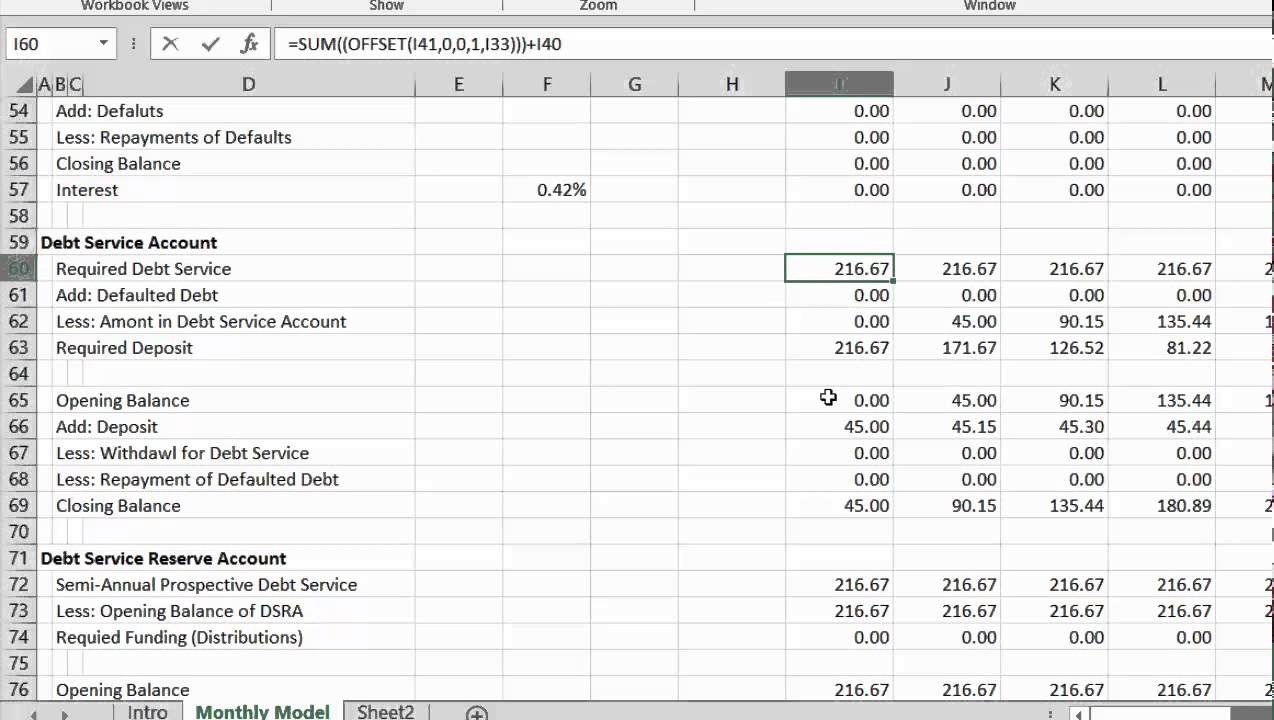 Monthly Debt Analysis - Cash Sweep - YouTube
