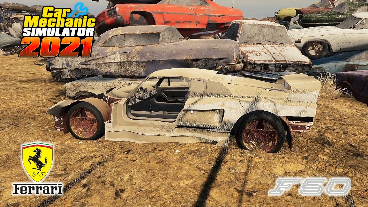 Ferrari F50 Restoration - Car Mechanic Simulator 2021 - Drag Racing DLC ...