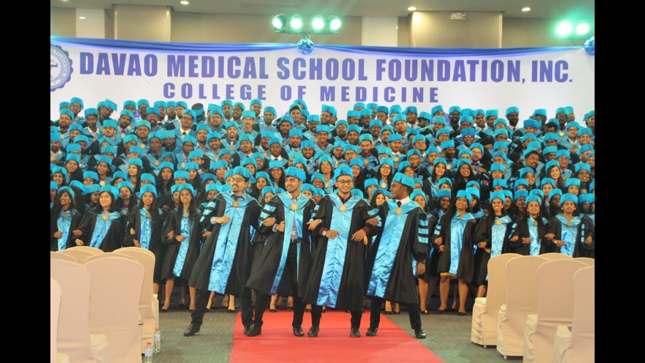 Davao Medical School Foundation Jan 2020 Graduation ceremony - YouTube