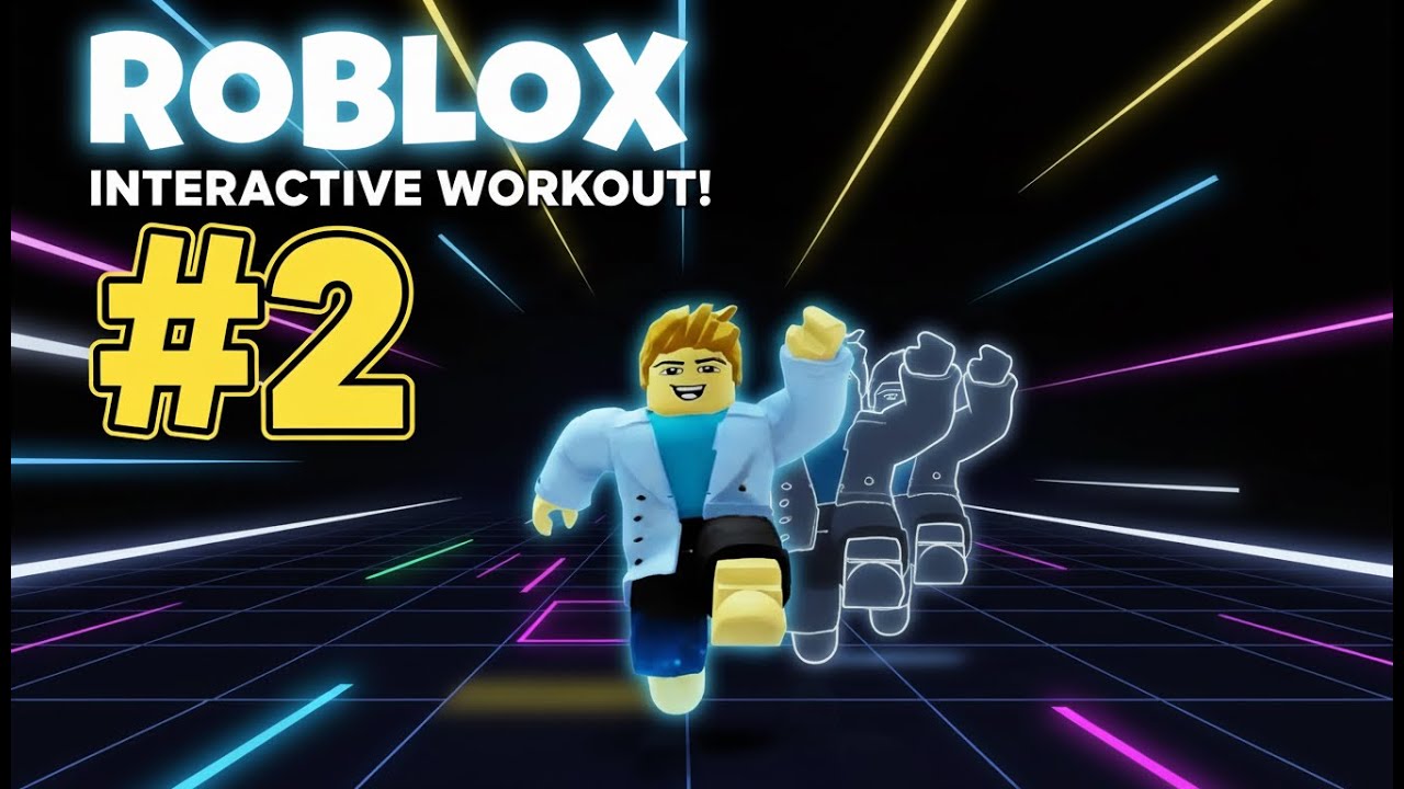 Roblox Immersive Interactive Workout #2 | Follow Along | 3 Levels - YouTube