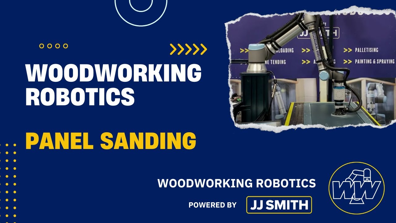 Autonomous Robotic Panel Sanding with a Universal Robot UR10e - YouTube