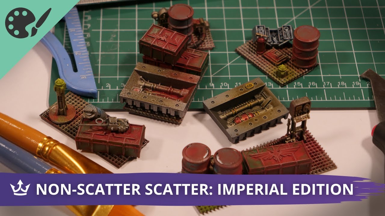 Making Awesome Scatter Terrain - Studio Hobby Stream - YouTube