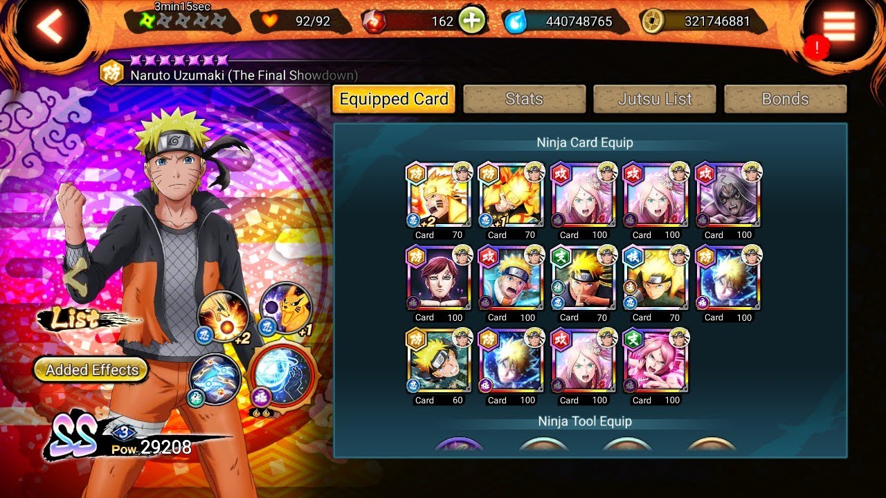 Naruto final showdown solo attack mission NxB NV - YouTube