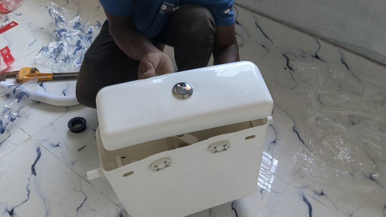 Water Flash Tank Installation! Best Plumbing Work The New Flash Tank ...