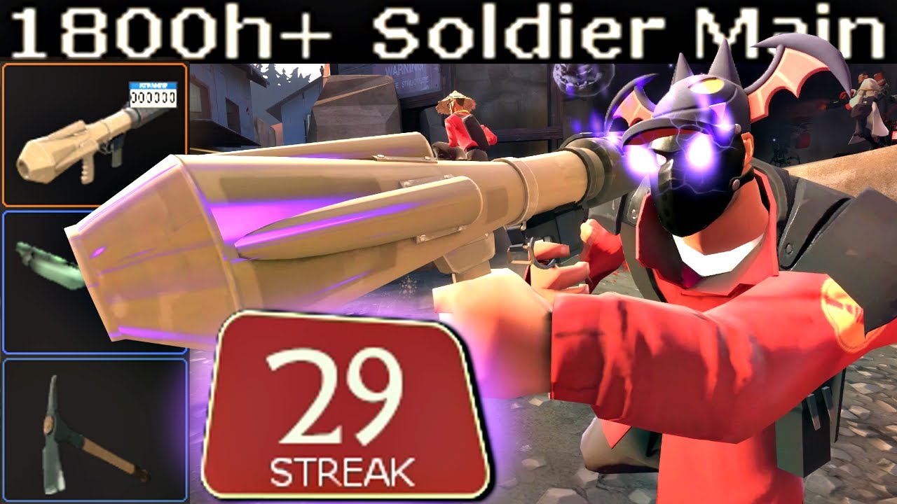 The Frontier Slayer🔸1800+ Hours Soldier Main Experience (TF2 Gameplay ...