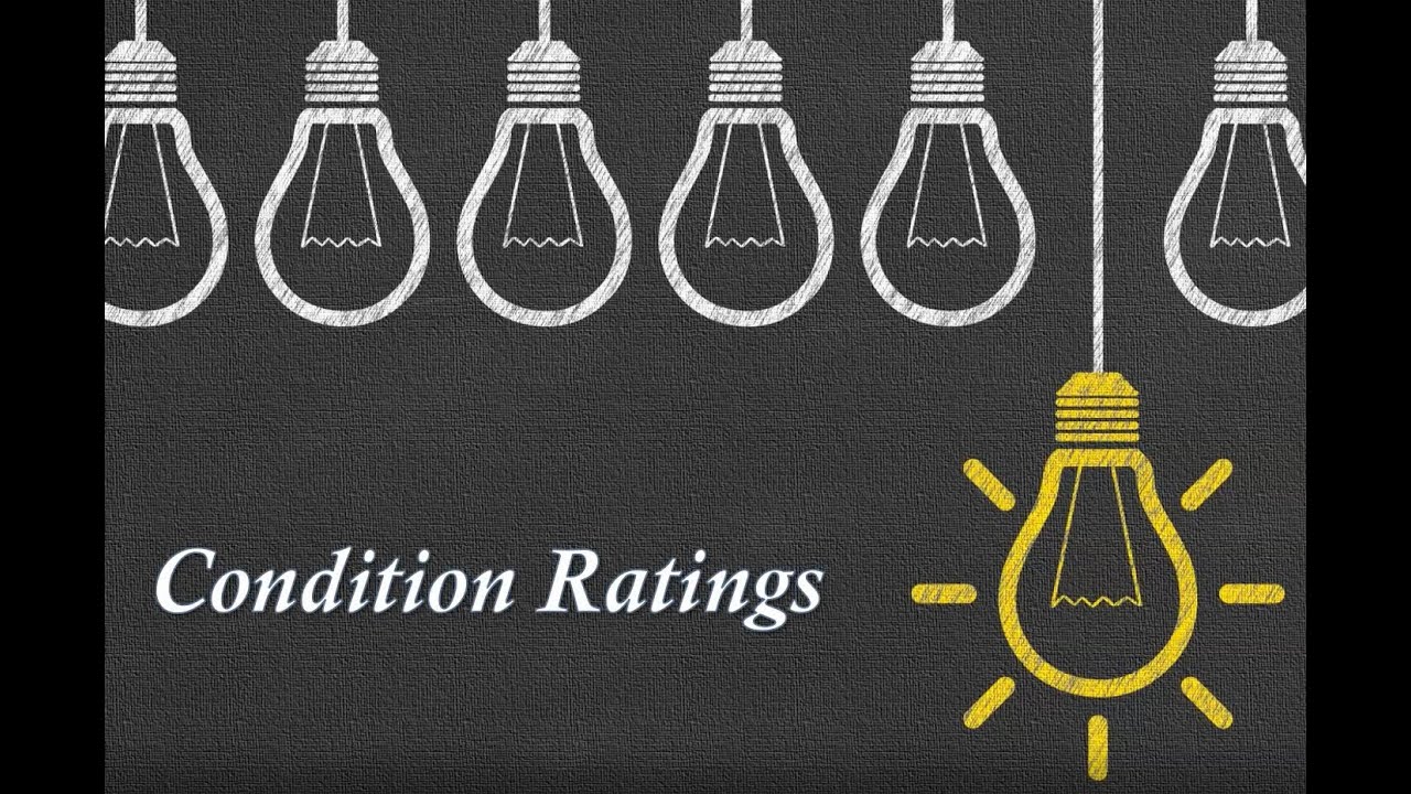 How to choose a Condition rating in the Crossroads Software - YouTube