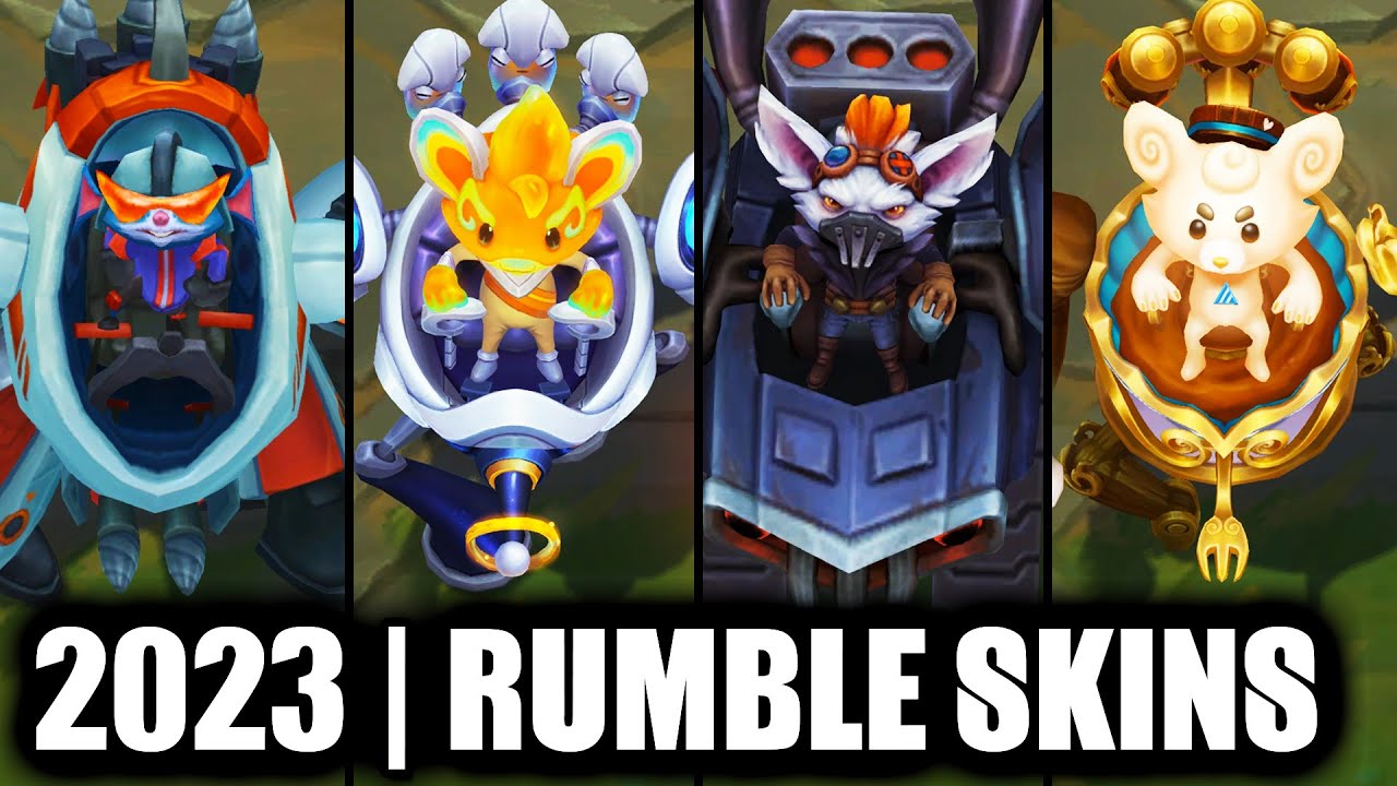 ALL RUMBLE SKINS SPOTLIGHT 2023 | League of Legends - YouTube