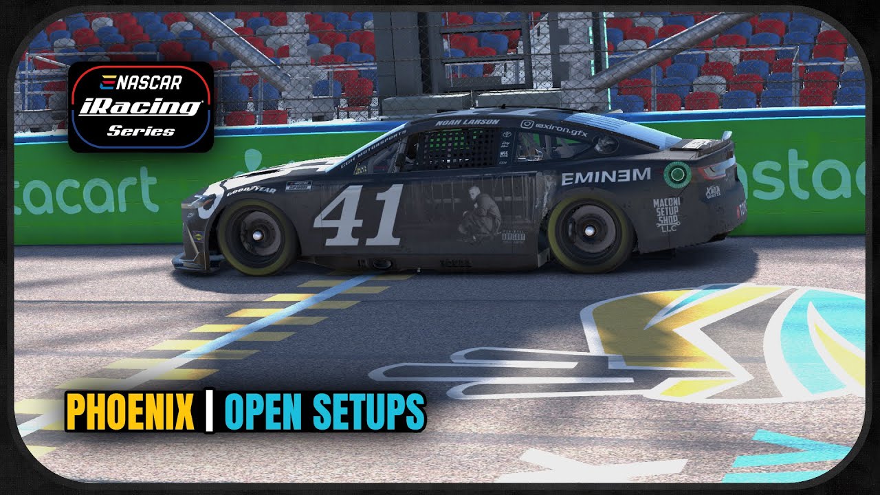 NASCAR iRacing Series: Phoenix Spring 2025 - Open Setups // Noah Larson ...