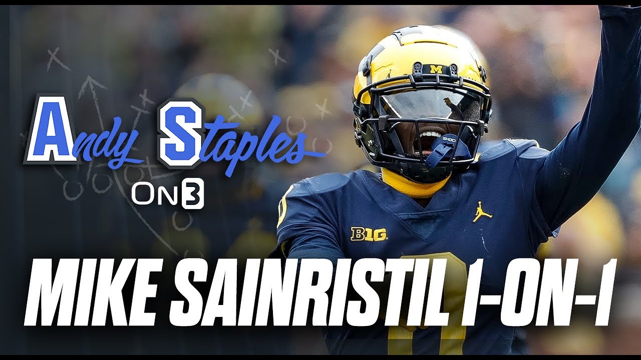 Michigan Wolverines Mike Sainristil on defensive GEM against Ohio State ...