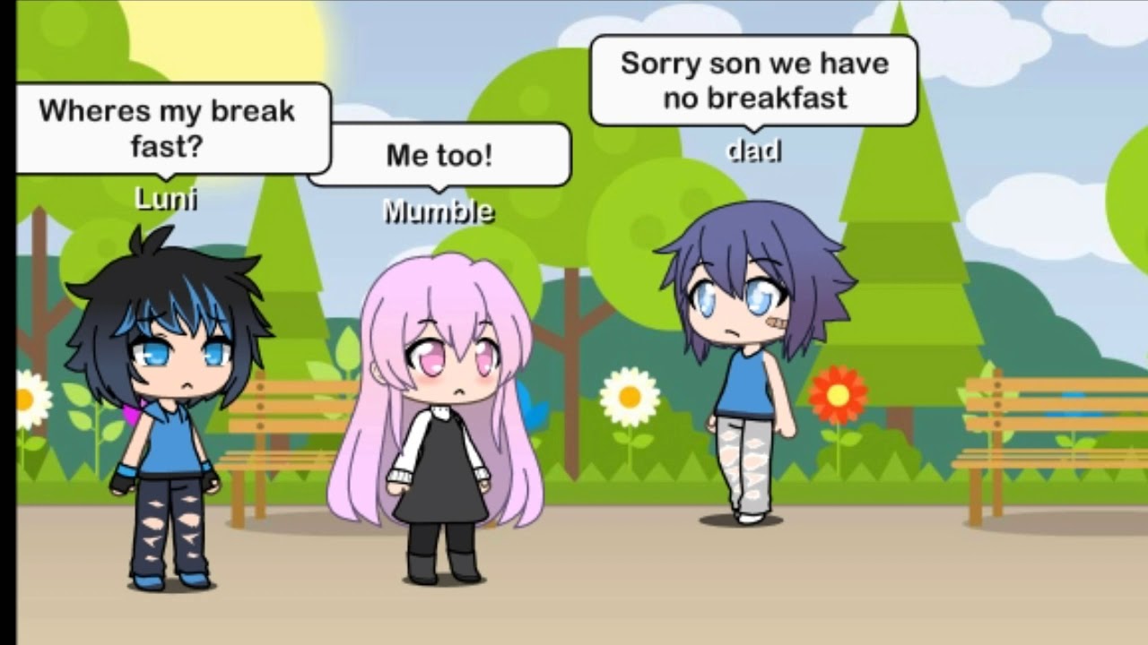 Poor and Homeless family story Gacha Life • - YouTube