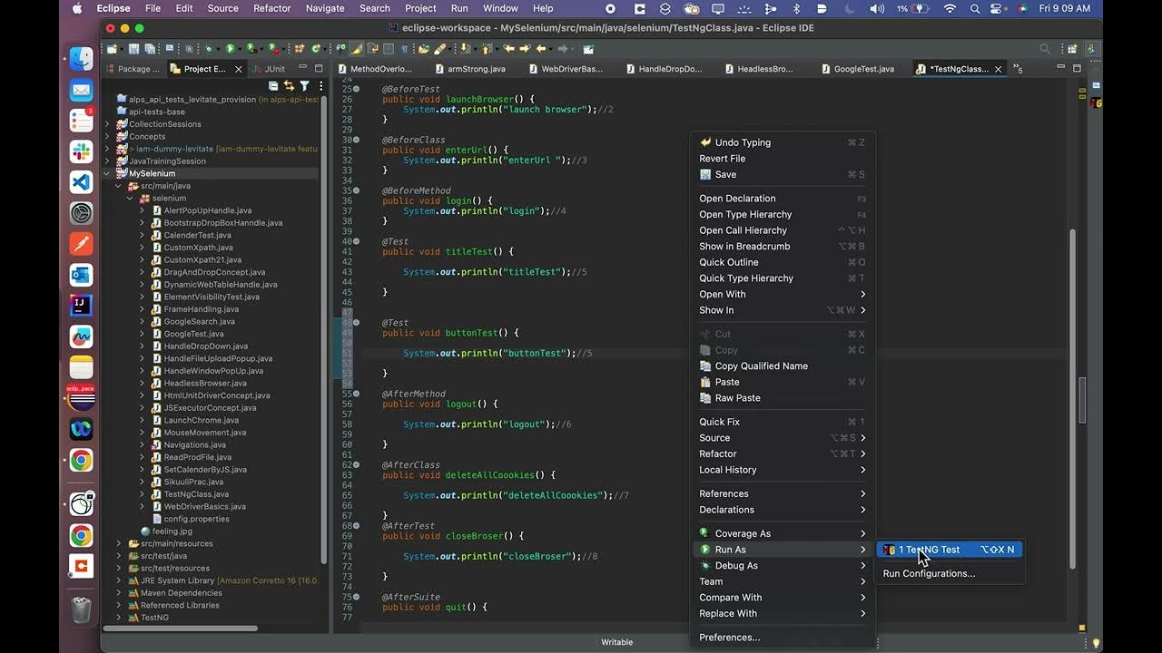 28 Selenium TestNg Part1 - YouTube