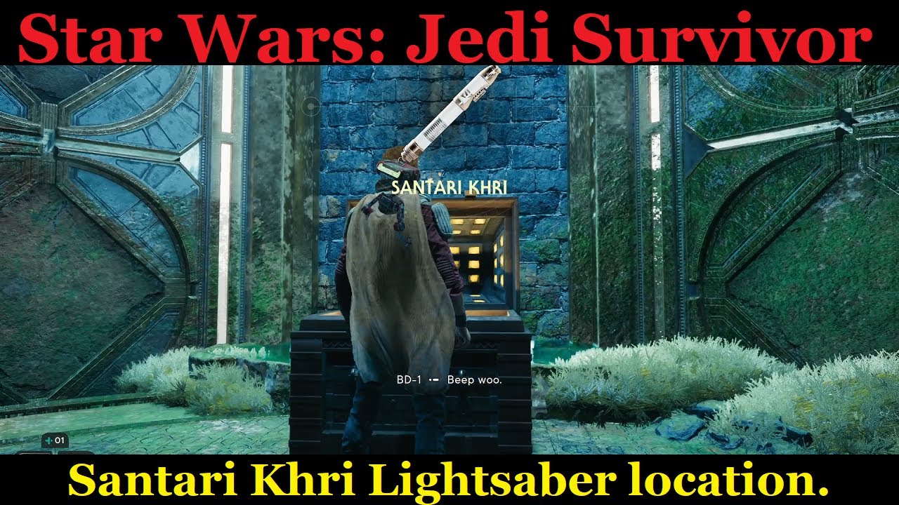 Santari Khri lightsaber location. - YouTube