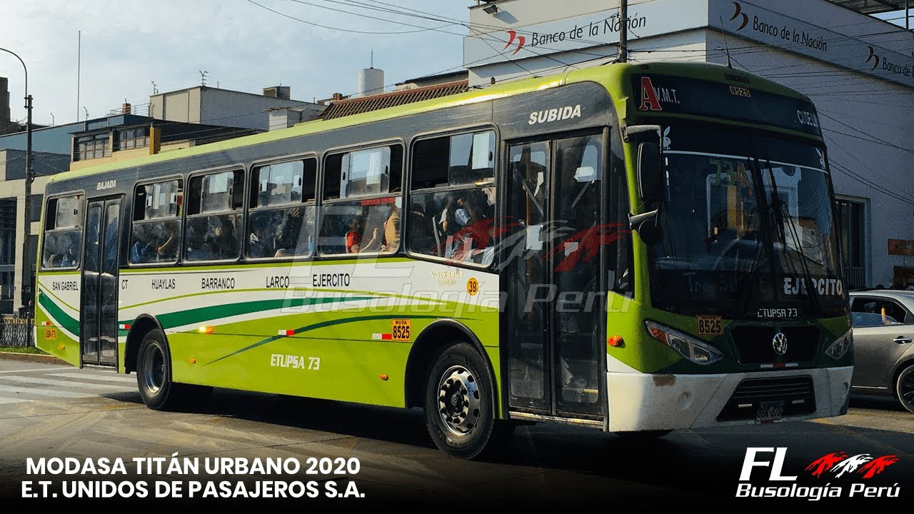 MODASA Titán Urbano 2020 Volksbus 17-230 OD Euro V|ETUPSA 73 [RUTA 8525 ...