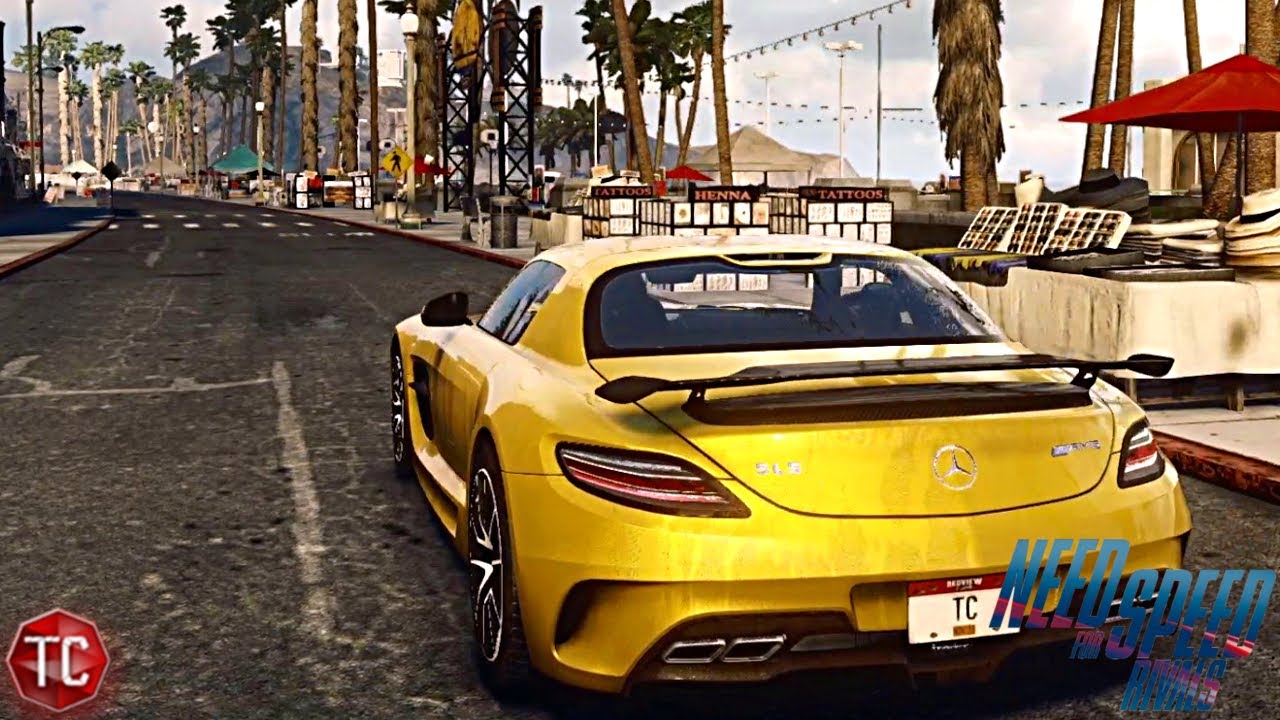 Need For Speed Rivals 60 FPS RAW GAMEPLAY! Mercedes SLS AMG Black ...
